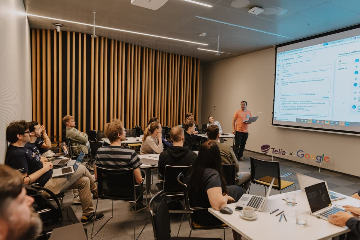 Training Telia: Upskilling in AI | Datatonic